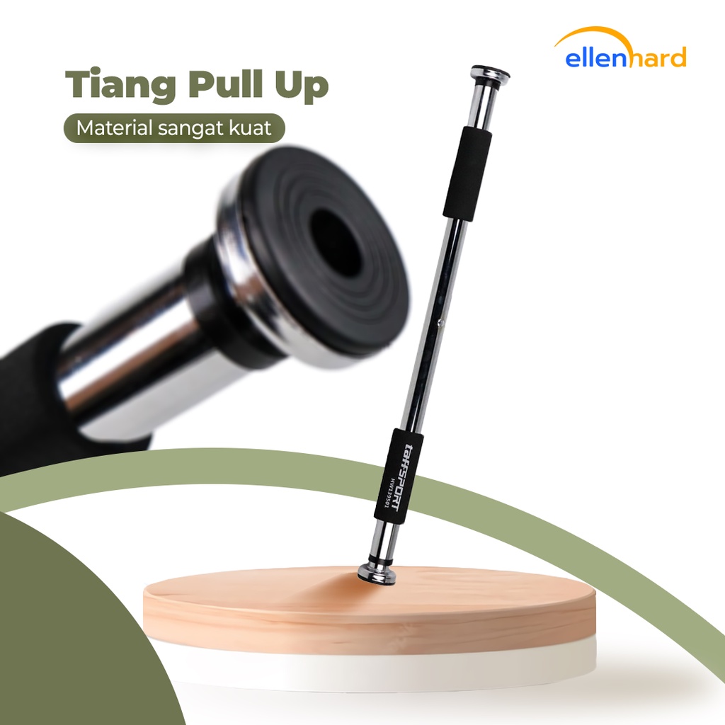 Jual Tiang Latihan Pull Up Pintu Solid Grip Alat Olahraga Dirumah 62 ...