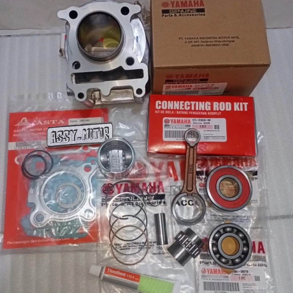 Jual Paket Komplit Blok +Stang Seher Paket Blok Seker Mio Lama, Plus Bering + Setang Seher Mio ...