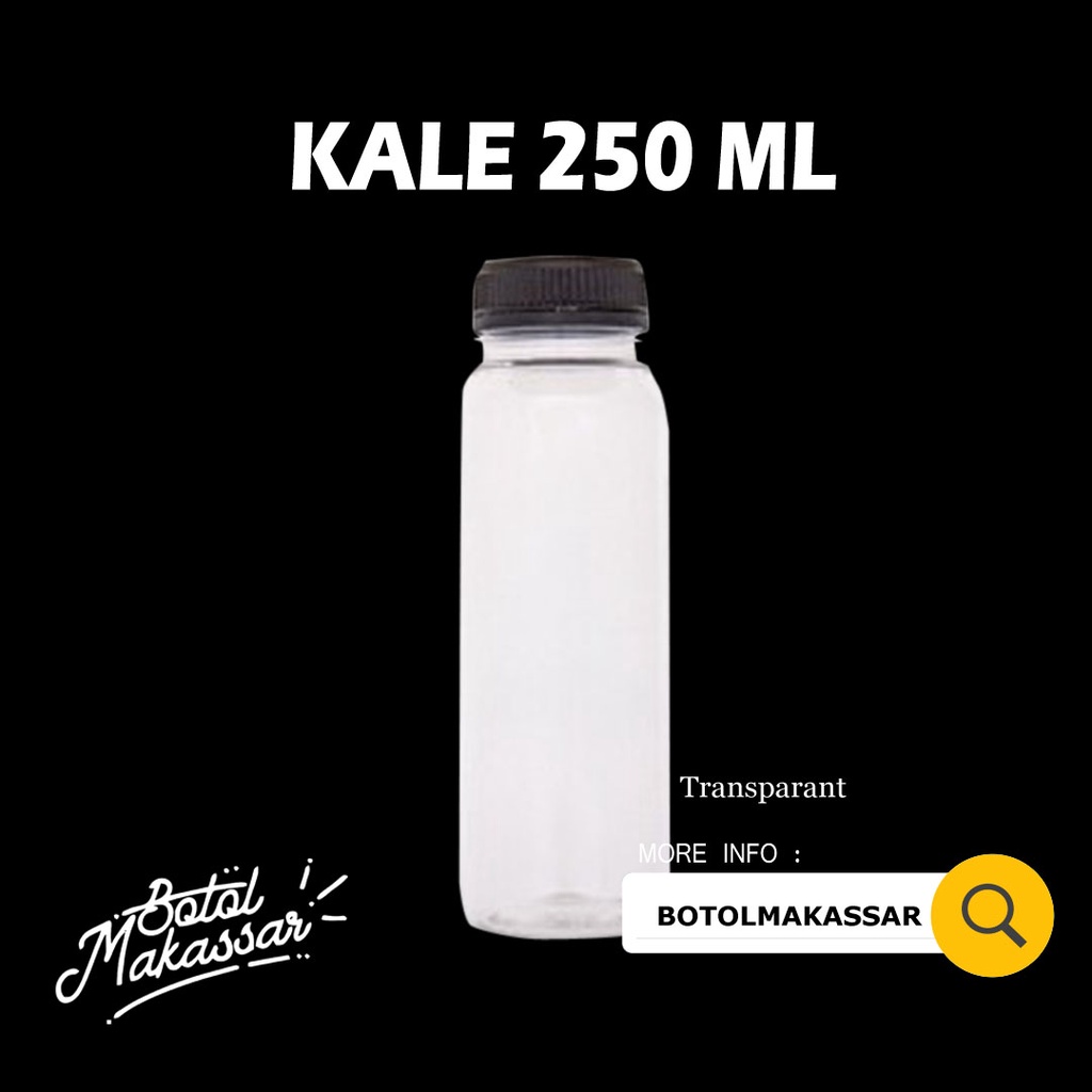 Jual Botol Kale 250 ml Tebal (isi : 10 pcs) | Shopee Indonesia