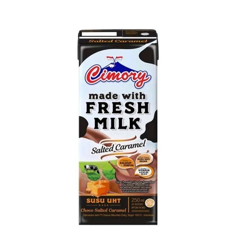 Jual Cimory Susu UHT Salted Caramel 250ml (1 Dus = 24 Pcs) | Shopee ...