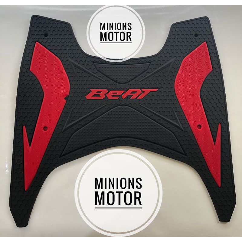 Jual karpet motor beat new 2020 2021 2022 pijakan alas kaki motor honda karet | Shopee Indonesia