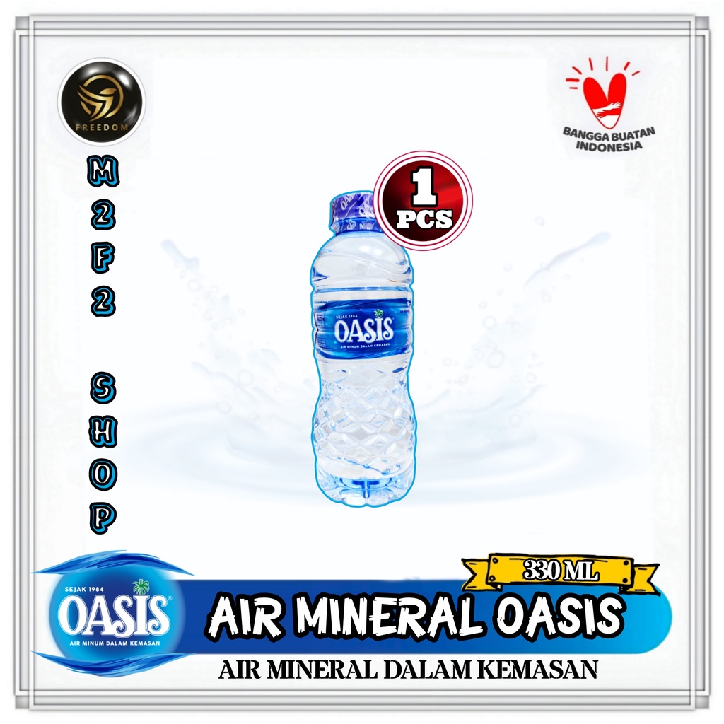 Jual Air Mineral Oasis Botol Mini Pet - 330 ml (Kemasan Satuan ...