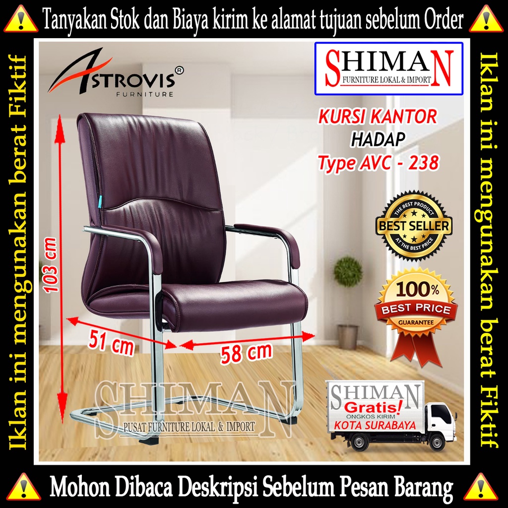 Jual Kursi Kantor Hadap AVC 238 ASTROVIS | Shopee Indonesia