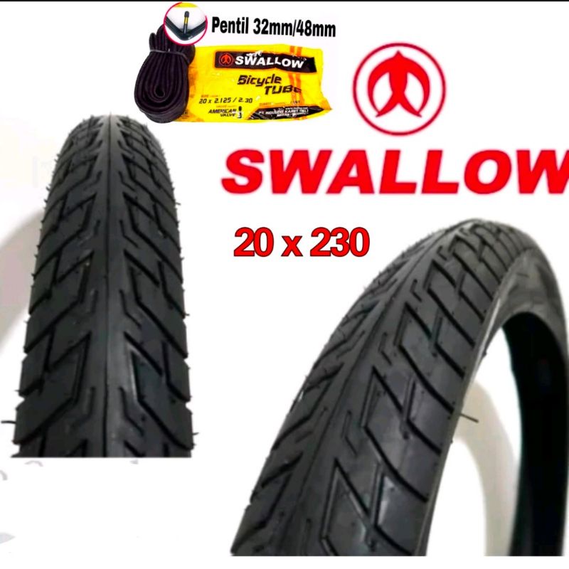 Jual Ban Luar Ban Dalam Sepeda 20 x 230 Swallow Spectra 20 x 2.30 | Shopee Indonesia