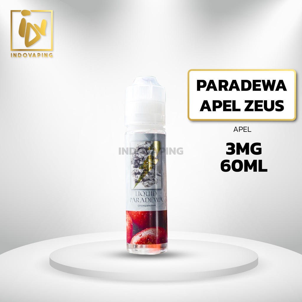 Jual Liquid Vapor Vape - Liquid Paradewa Apel Zeus 3mg 60ml By R Craft ...