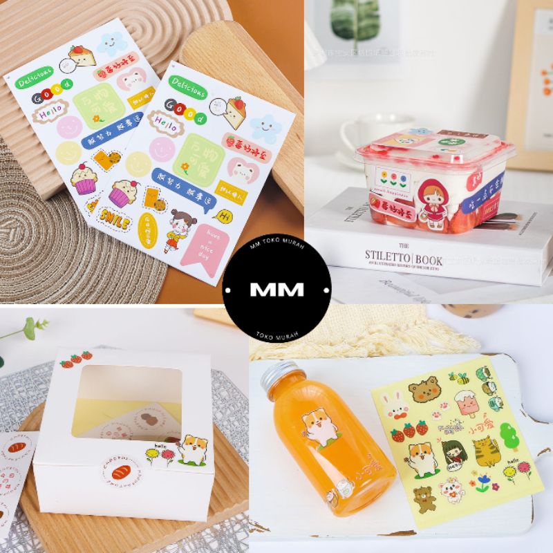 Jual 100pcs Stiker TQ Stiker Thank You Stiker segel box stiker handmade ...