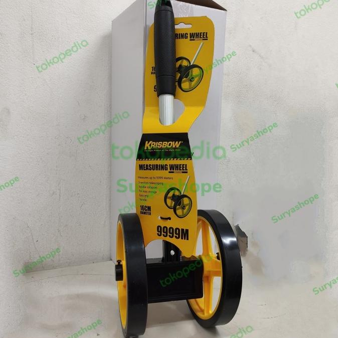 Jual KRISBOW METERAN DORONG 2 RODA /MEASURING WHEEL/ALAT UKUR DIAMETER ...