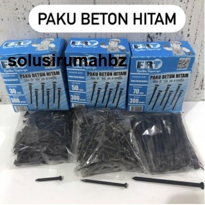 Jual Paku Beton Hitam 300g per kotak pack pak 300 g 300 gram pilih ...