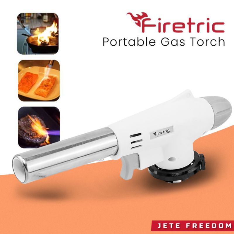 Jual FIRETRIC Portable Gas Torch Butane Flame Gun Kepala Gas Portable ...
