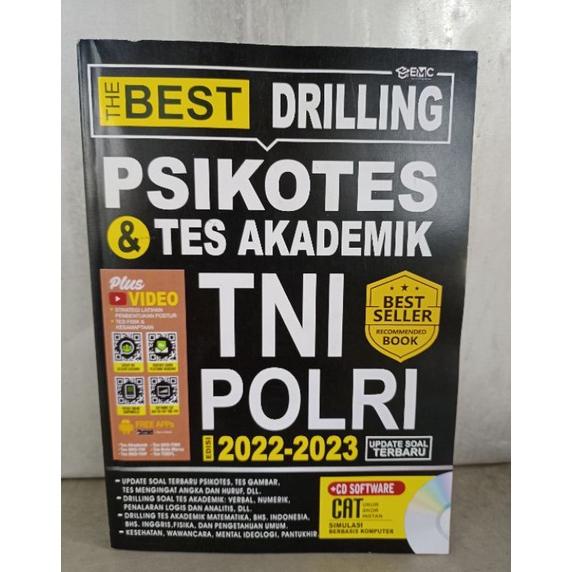 Jual Promo Buku The Best Drilling Psikotes Dan Tes Akademik Tni Polri