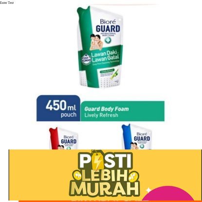 Jual Biore Guard /Pro Guard Hygienic Antibacterial Body Foam - 450mL ...