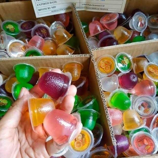 Jual Inaco Mini Jelly Kartonan 10kg dan 1kg Ager Mix Fruit Dus Curah ...