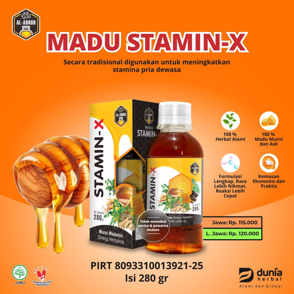 Jual Madu Stamin-X Madu Untuk Meningkatkan Stamina Pria Dewasa | Shopee ...