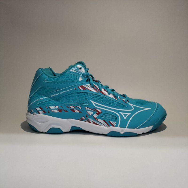 Jual Mizuno Sepatu Volley Wave Thunderstorm Mid Series Colors Musim ...