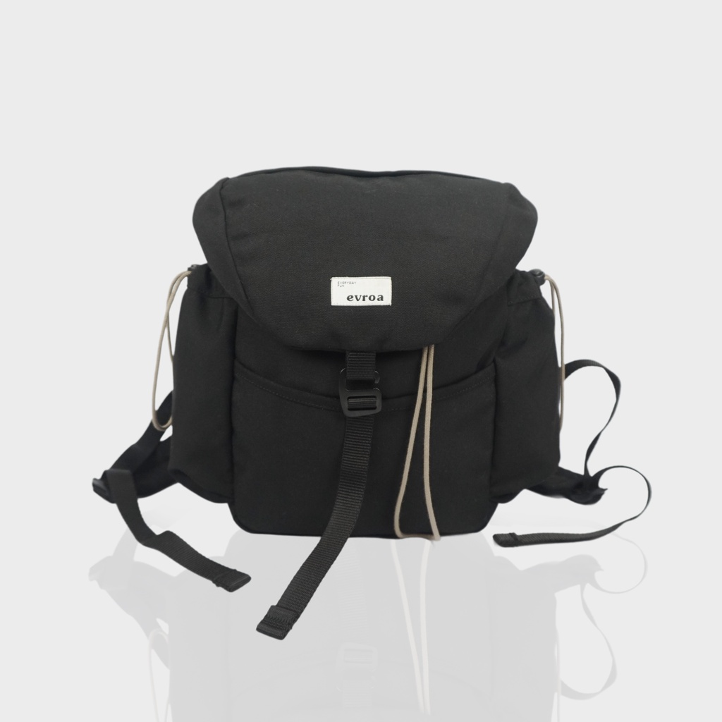 Jual Evroa - Backpack Nancy - Black | Shopee Indonesia
