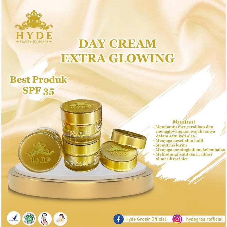 Jual HYDE BEAUTY SKINCARE Day Cream ( Semua Jenis Kulit) | Shopee Indonesia