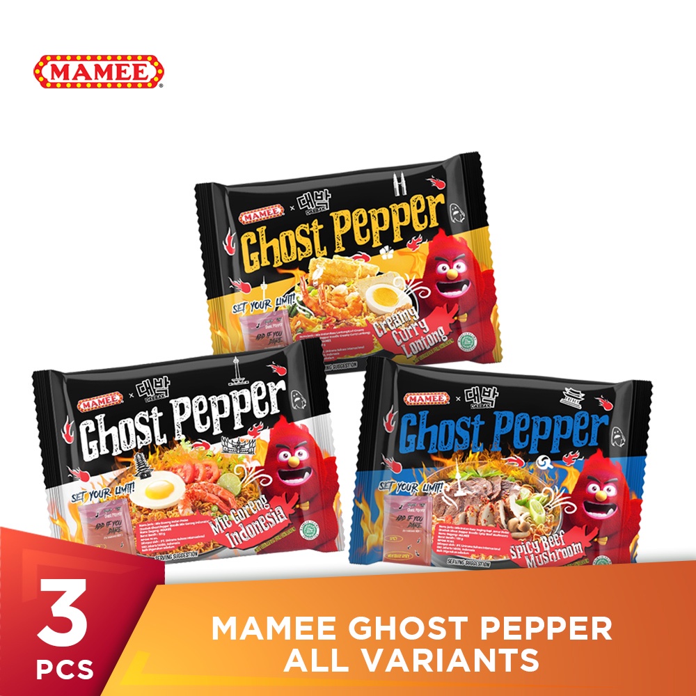 Jual Mamee Ghost Pepper Mie All Variant | Shopee Indonesia