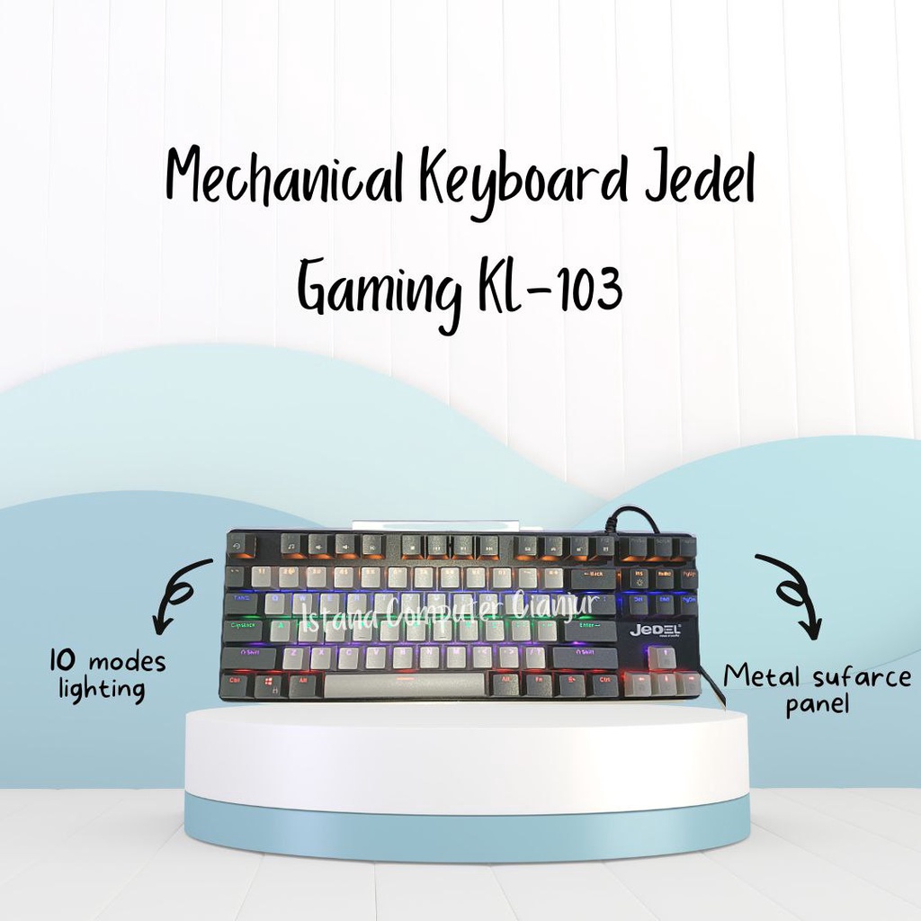 Jual Mechanical Keyboard Jedel Gaming KL-103 | Shopee Indonesia