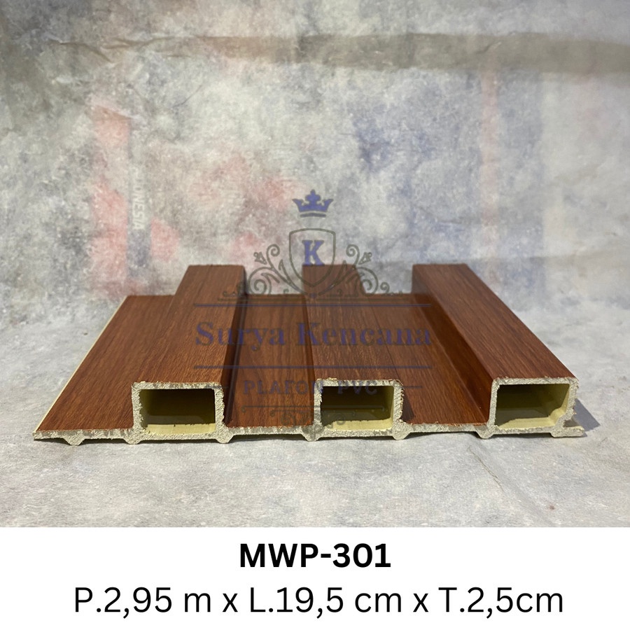 Jual WPC wall panel MWP-301 Modern Interior Dinding | Shopee Indonesia