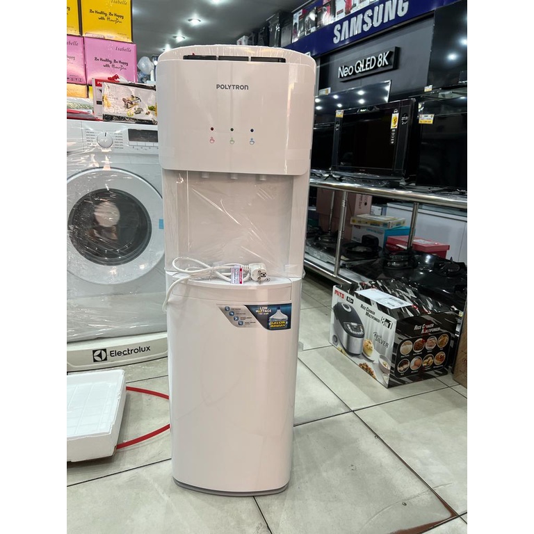 Jual POLYTRON DISPENSER GALON BAWAH LOW WATT PWC 500 (Black) IC COOLING - PWC 600 (white ...