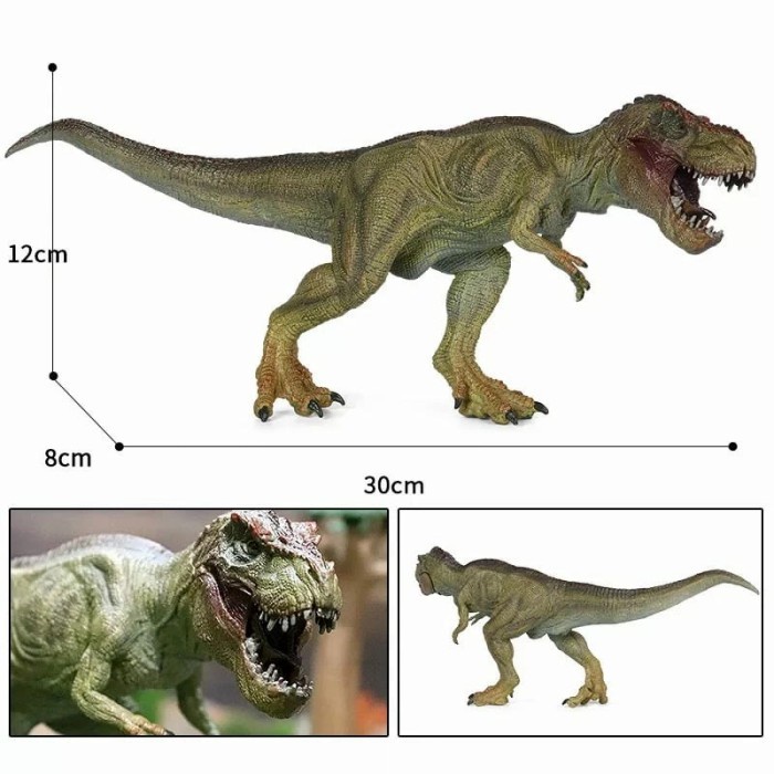 Jual MAINAN ANAK TYRANNOSAURUS REX T-REX FIGURE DINOSAURUS DINO ...