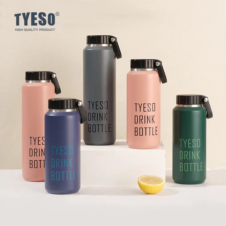 Jual Botol Minum TYESO TS-8756B Botol Air Olahraga 710ml Vacuum ...