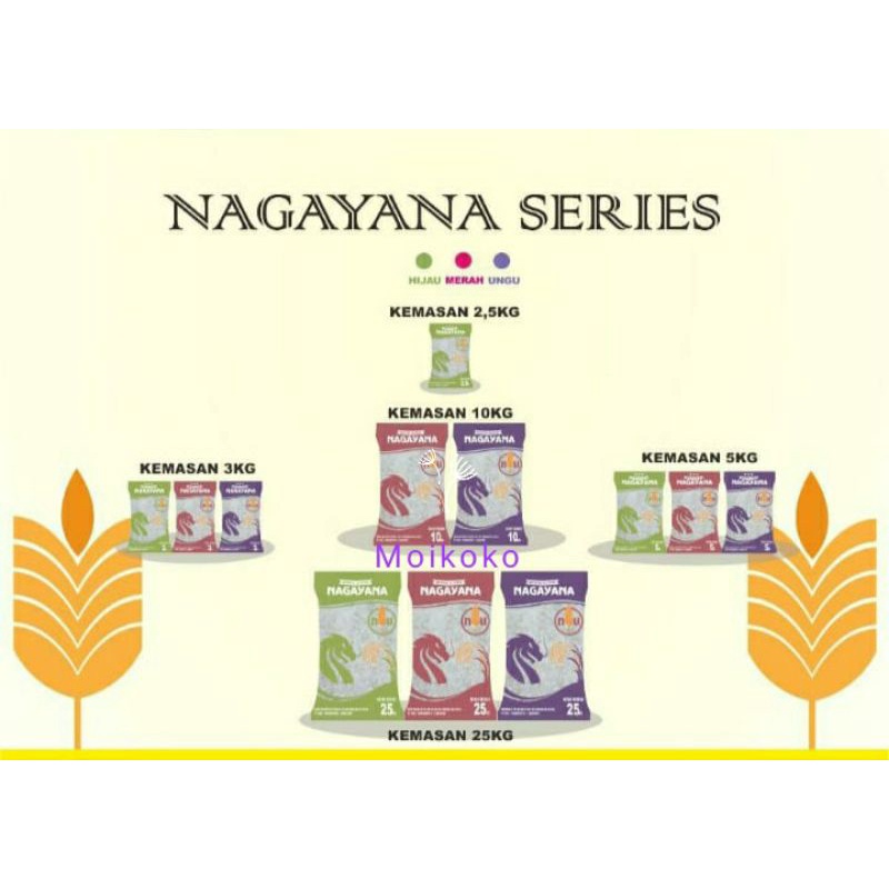 Jual Beras Nagayana 10kg Pulen dan Gurih | Shopee Indonesia
