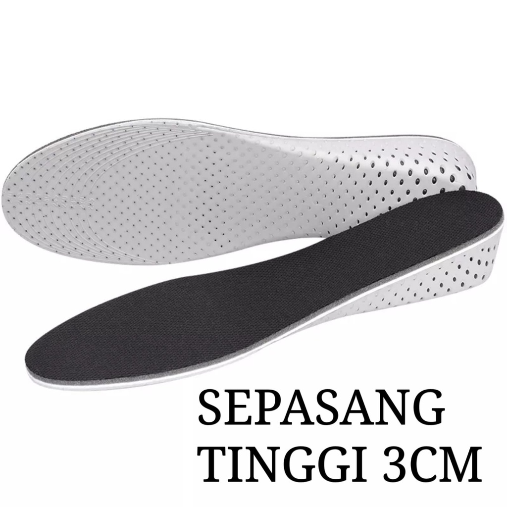 Jual INSOLE SEPATU PENAMBAH TINGGI BADAN PRIA DAN WANITA SOL SEPATU PENINGGI BANTALAN BAWAH ...