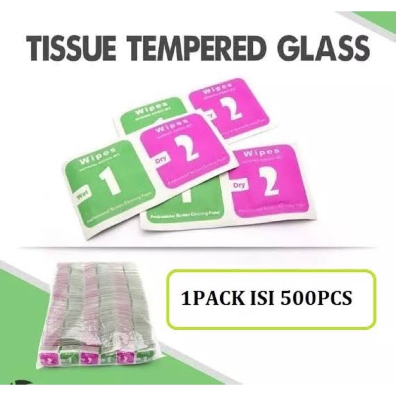 Jual TISU TEMPERED GLASS / PEMBERSIH LAYAR HP | Shopee Indonesia