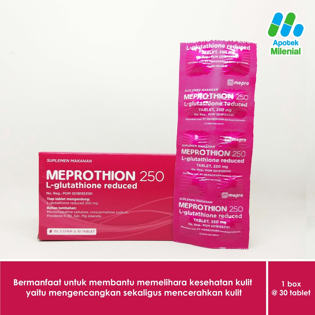 Jual Meprothion 250 Mg Harga Perbox Isi 30 Tablet / Membantu ...