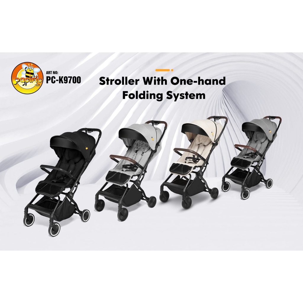Jual BABY STROLLER PACIFIC K-8100 CABIN SIZE || BABY STROLLER ALLOY PC ...