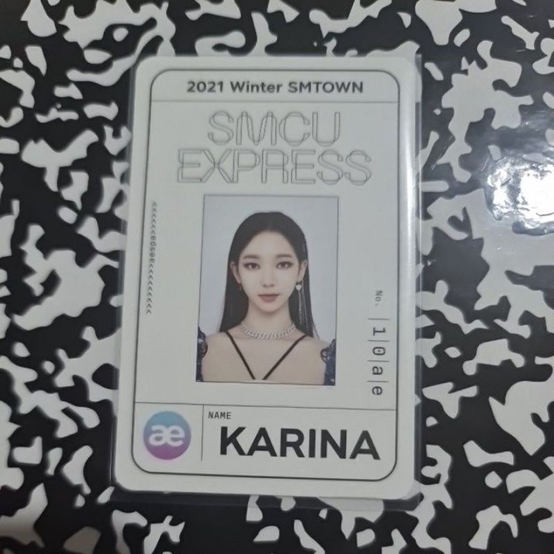 Jual Karina Photocard/PC/Aespa/SMCU/Pass Card | Shopee Indonesia