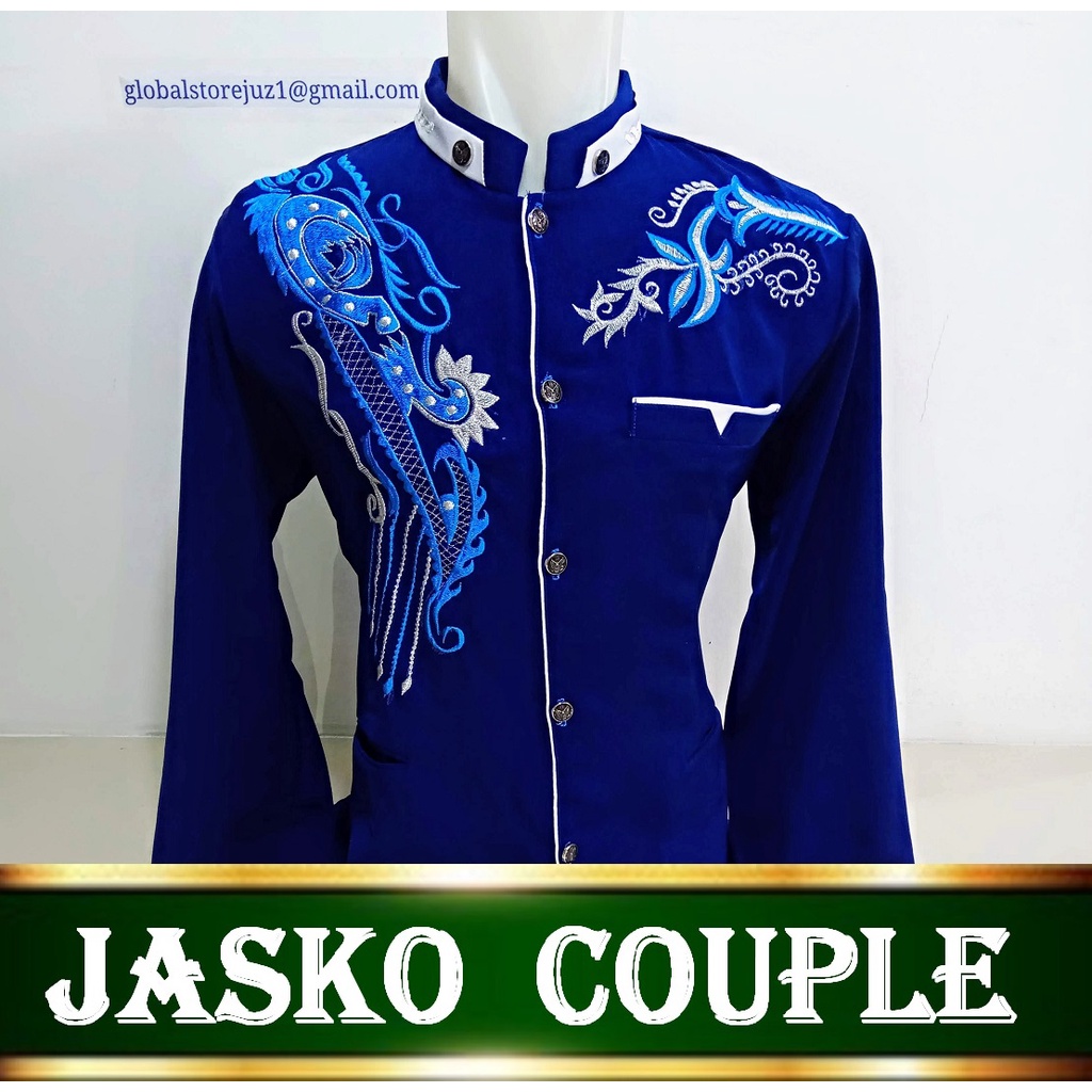 Jual JASKO DEWASA DAN ANAK / JAS COUPLE BAPAK ANAK / KOKO PASANGAN ANAK ...