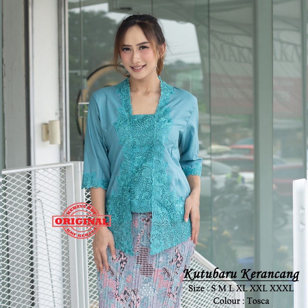 Jual KEBAYA KUTUBARU ATASAN SAJA / KEBAYA MODERN / KEBAYA KERANCANG ...