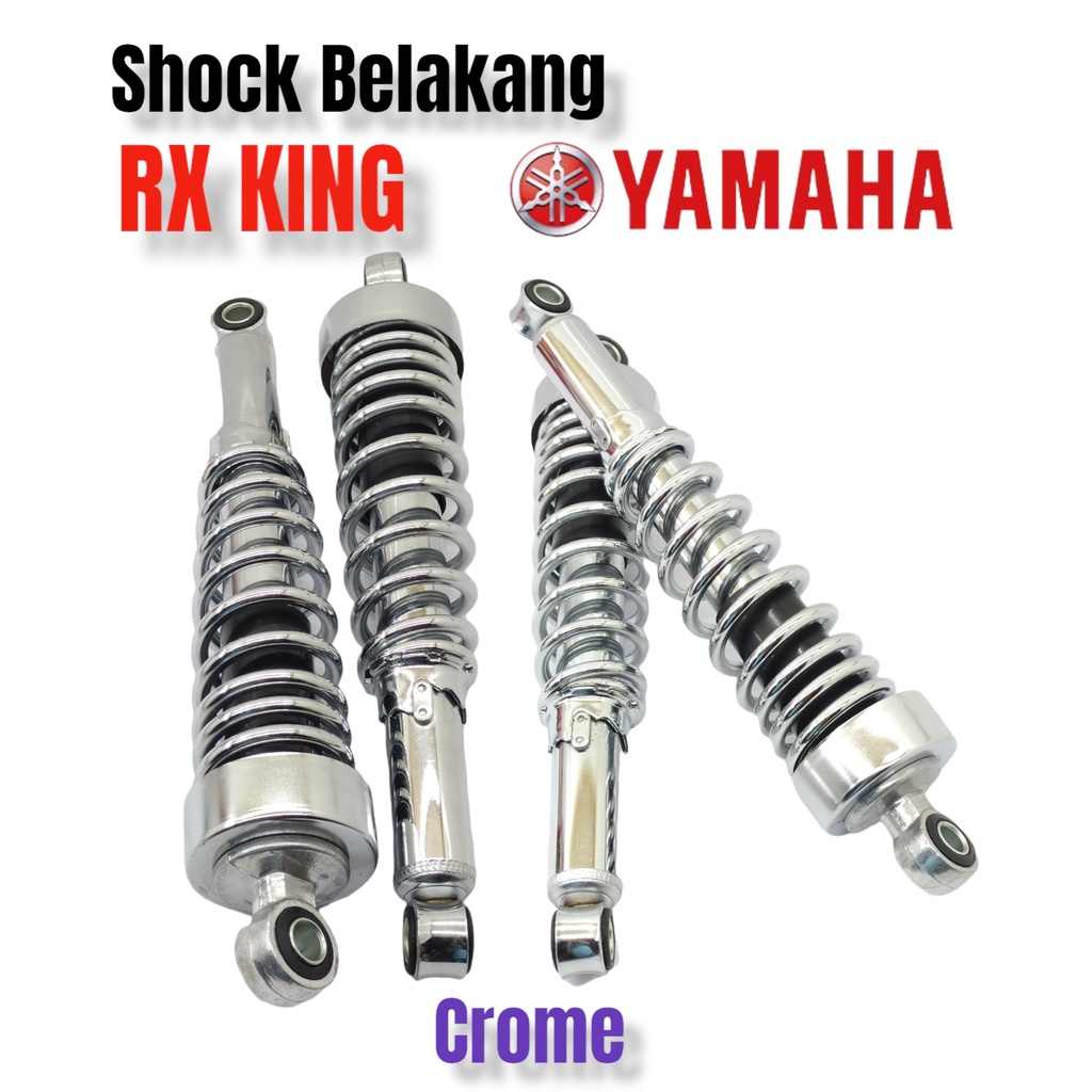 Jual SHOCK BELAKANG SHOCKBREAKER RX KING CROME | Shopee Indonesia