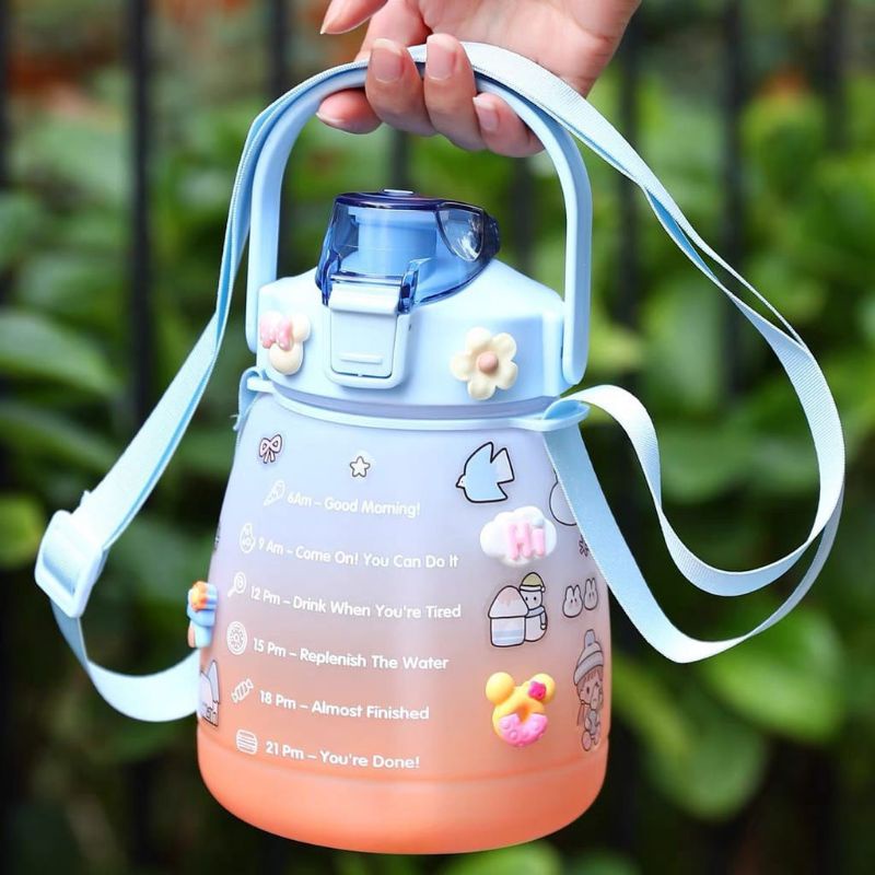 Jual Botol viral gemoy 1,4 liter | Shopee Indonesia