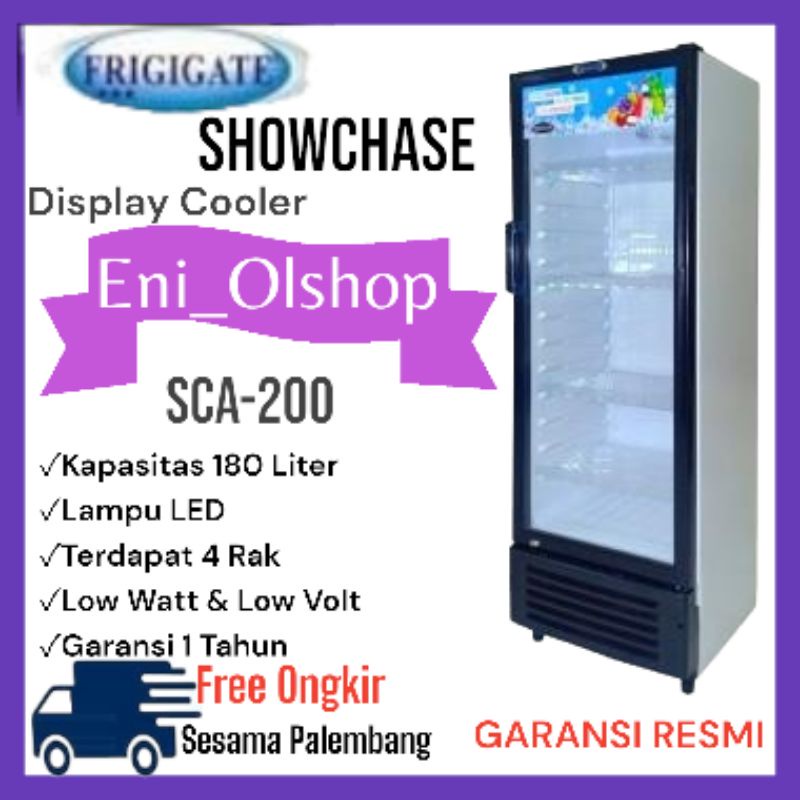 Jual SHOWCASE FRIGIGATE 4 RAK, 4 RACK SCA-200, Low Watt SCA 200 ...