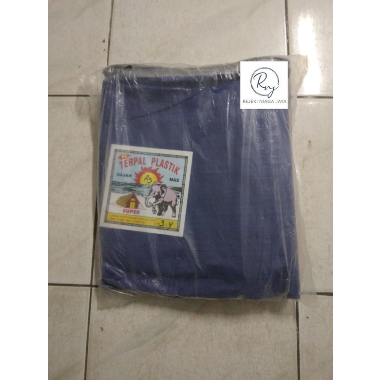 Jual Terpal Biru/Terpal Plastik/Terpal Tenda/Terpal Korea/Terpal PE Cap ...