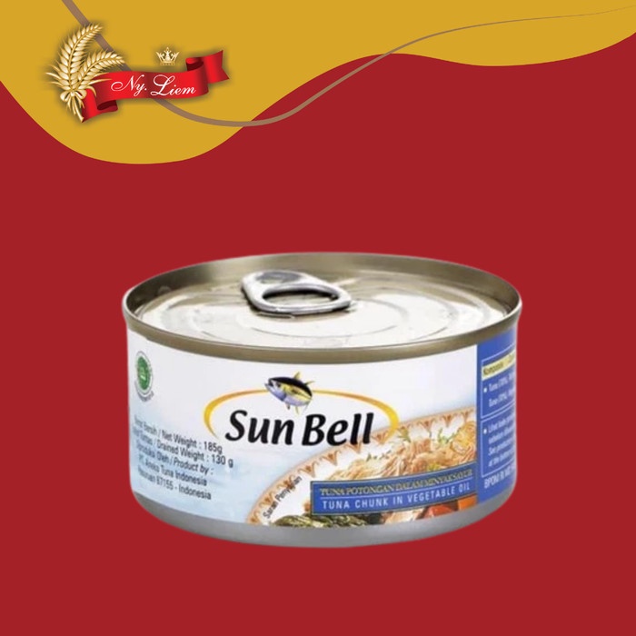 Jual SUN BELL Tuna Chunk in Vegetable Oil / Ikan Tuna Potong 185 gram ...