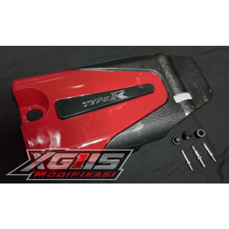Jual cover engine, cover mesin carbon honda civic turbo sedan ...