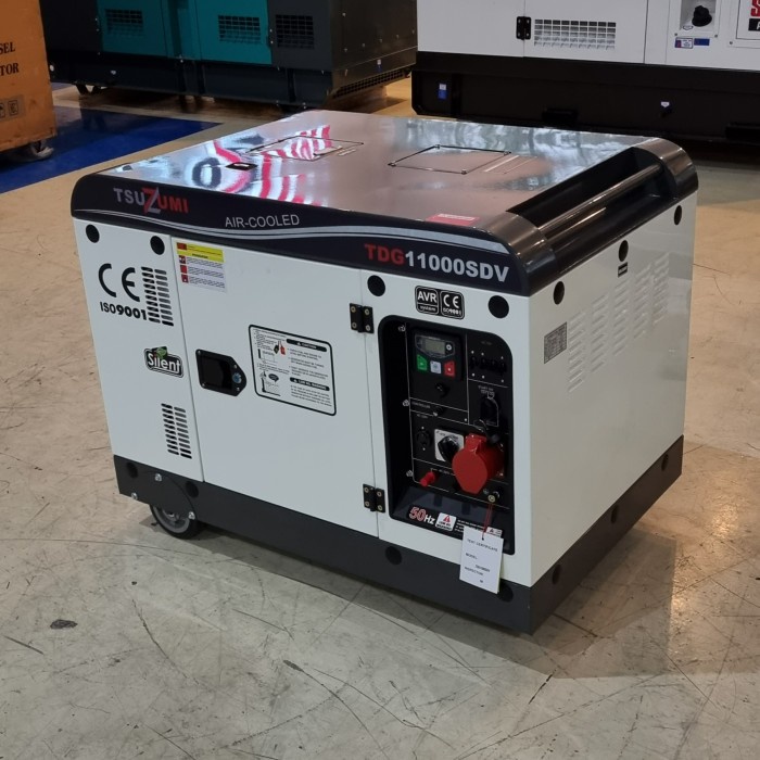 Jual Genset 10 kva 3 phase Silent Diesel TSUZUMI TDG 11000 SDV 8500 watt | Shopee Indonesia
