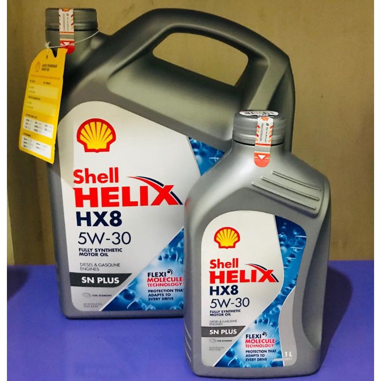 Jual Oli Shell Helix HX8 5W 30 / 5Liter | Shopee Indonesia