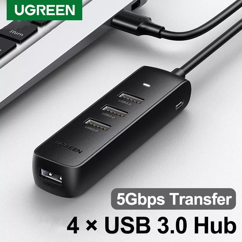 Jual Ugreen 4-Port USB 3.0 Hub Splitter | Shopee Indonesia