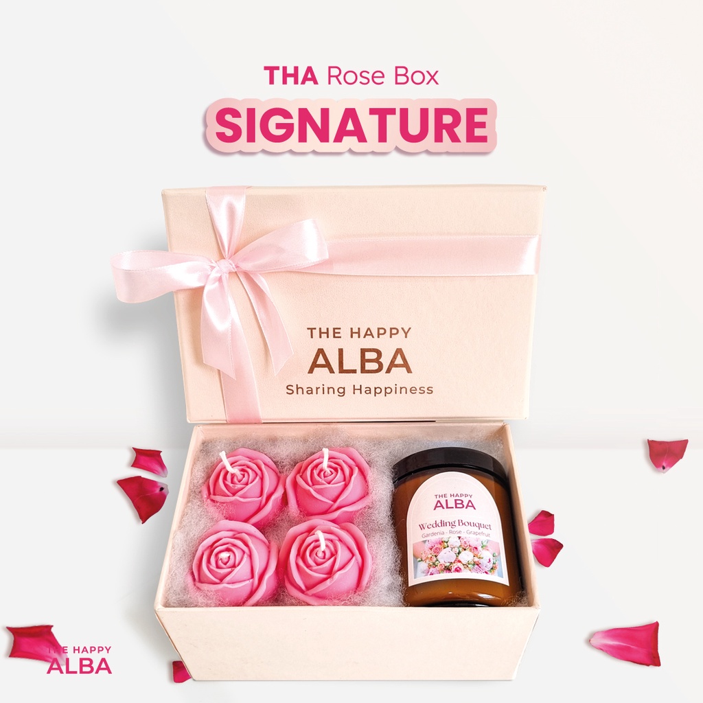 Jual [BEST SELLER] THE HAPPY ALBA | Signature | Rose Box The Happy Alba ...