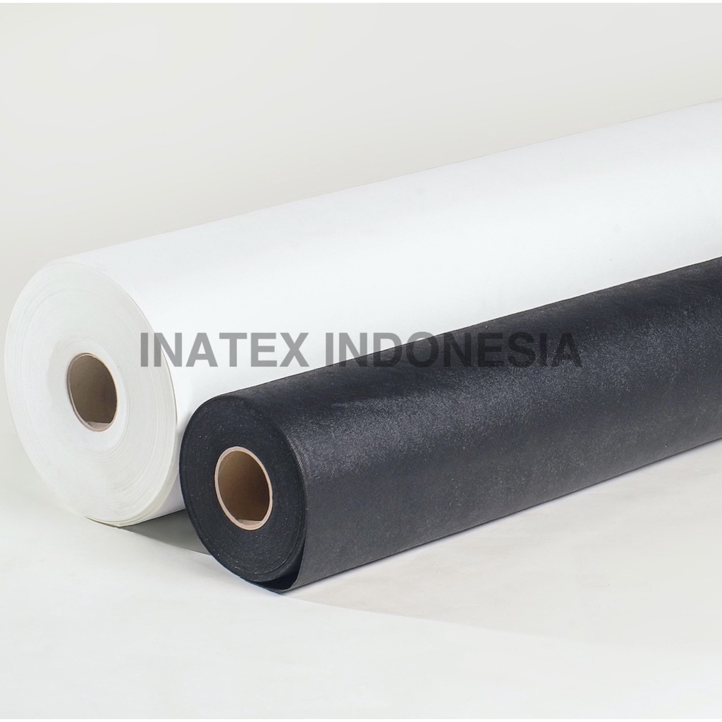 Jual EVOTEX Kain Roll Spunbond Furing Hitam/Black 60 GSM x 1.6m x 250m ...