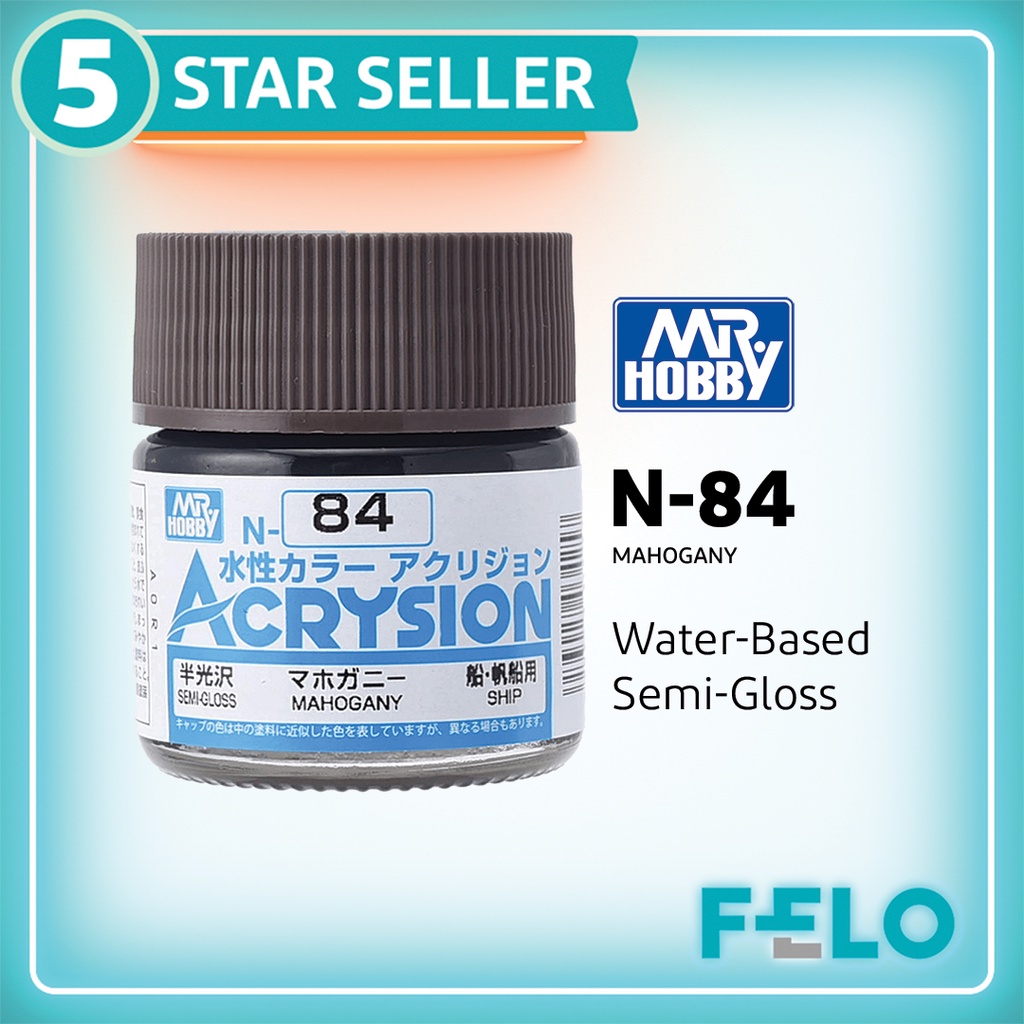 Jual CAT GUNDAM - MOKIT ACRYSION MAHOGANY N 84 / MR HOBBY N84 | Shopee Indonesia