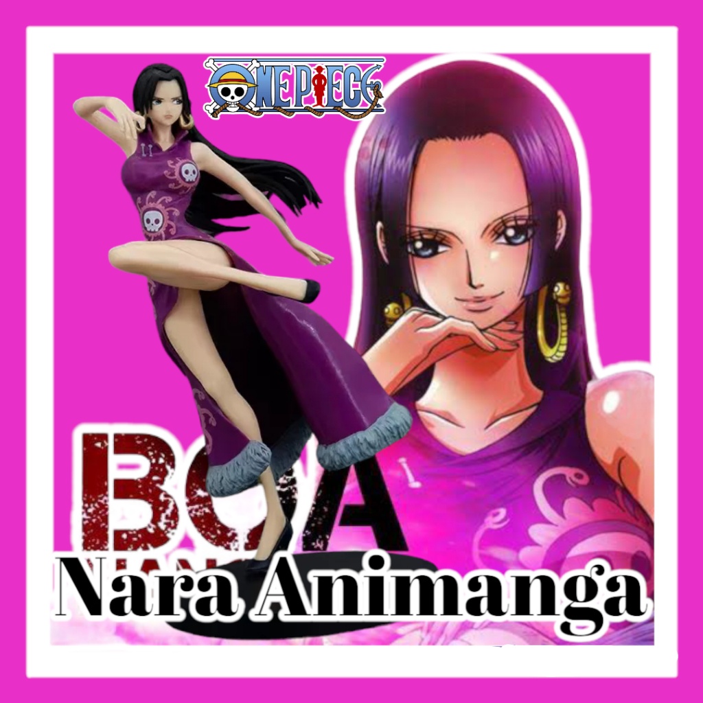 Jual Nara Animanga Action Mini Figure Anime One Piece Boa Hancock ...