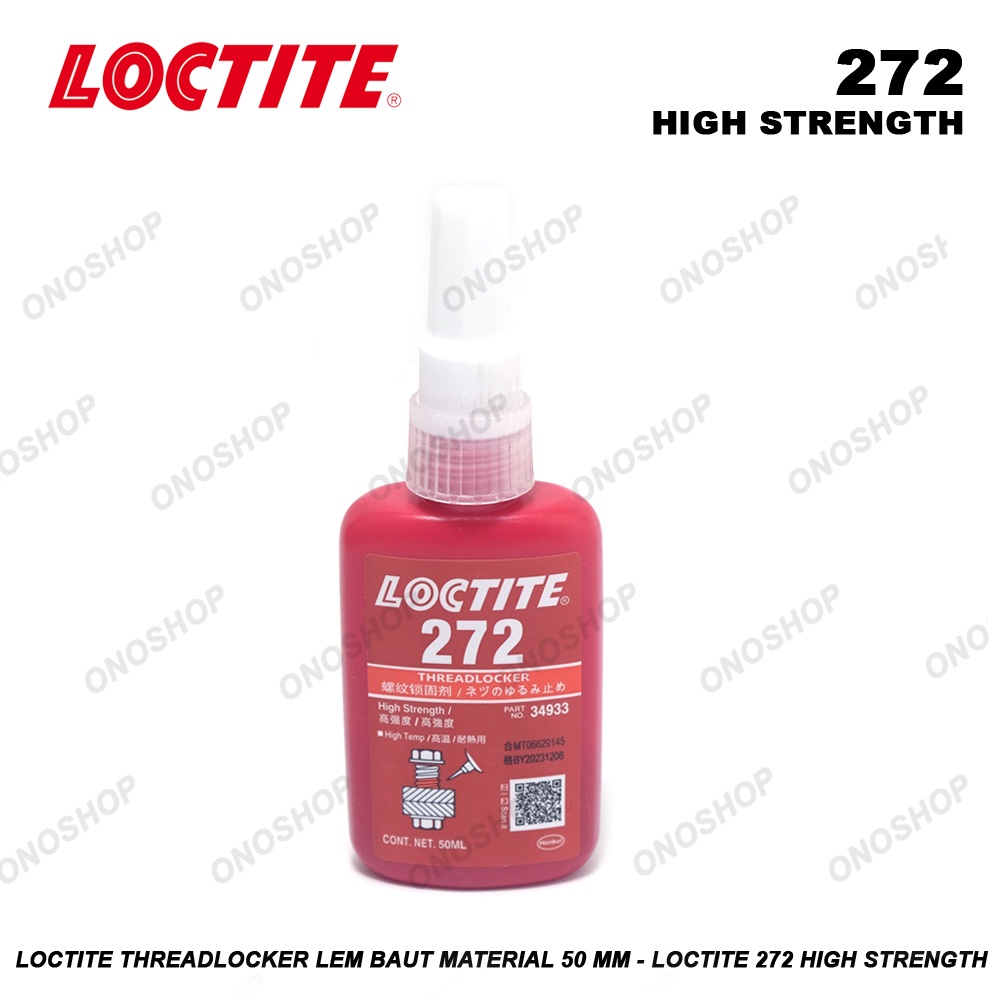 Jual Loctite Threadlocker Lem Baut Material 50 mm | Shopee Indonesia
