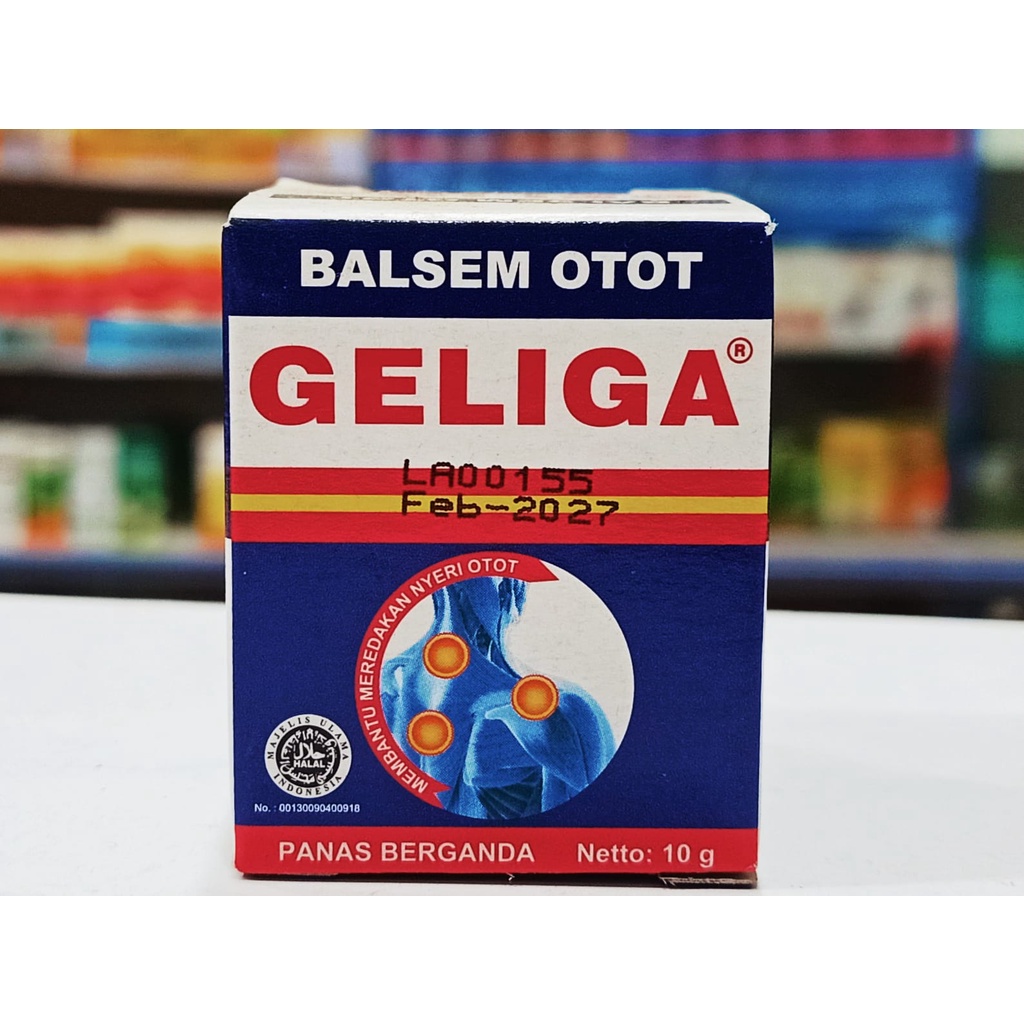 Jual Balsem Otot Geliga 𝟏𝟎𝐆𝐑 - Meredakan Nyeri Sendi, Keseleo dan Memar ...