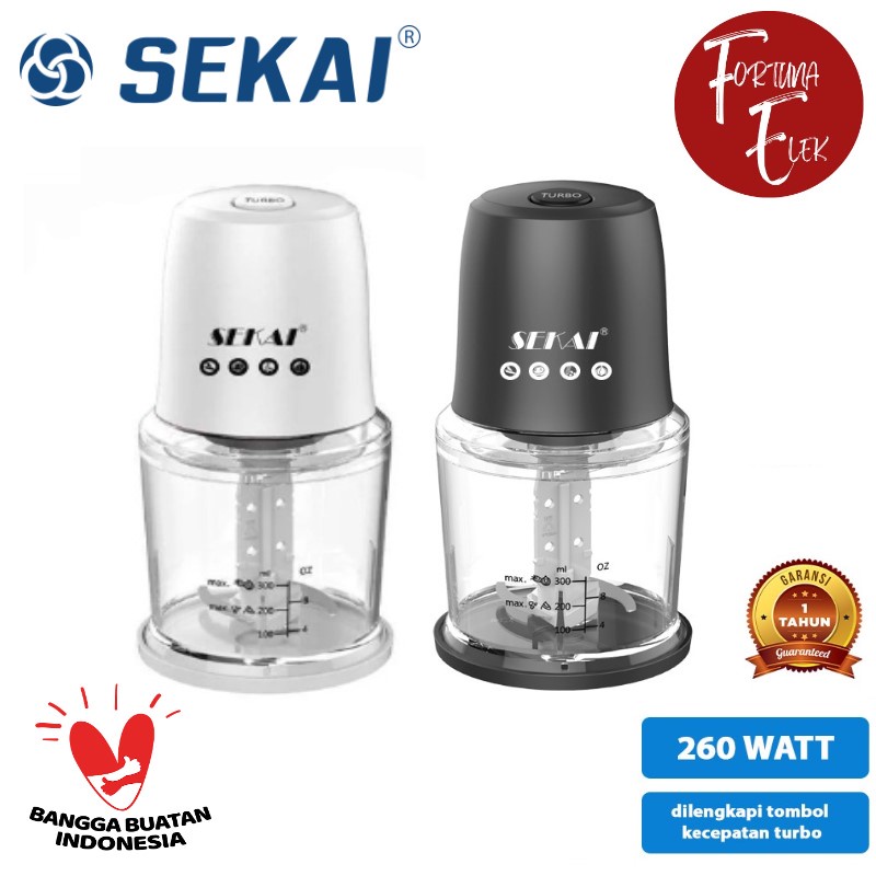Jual SEKAI Blender Chopper Mini Penggiling Daging Sayur Buah / Food ...